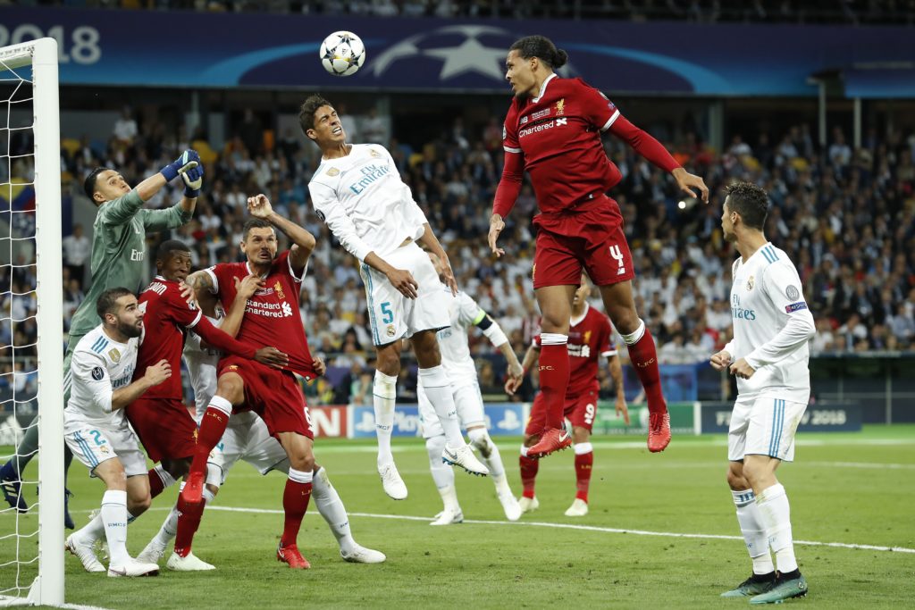 Liverpool's XI vs Real Madrid in the 2018 Champions League final