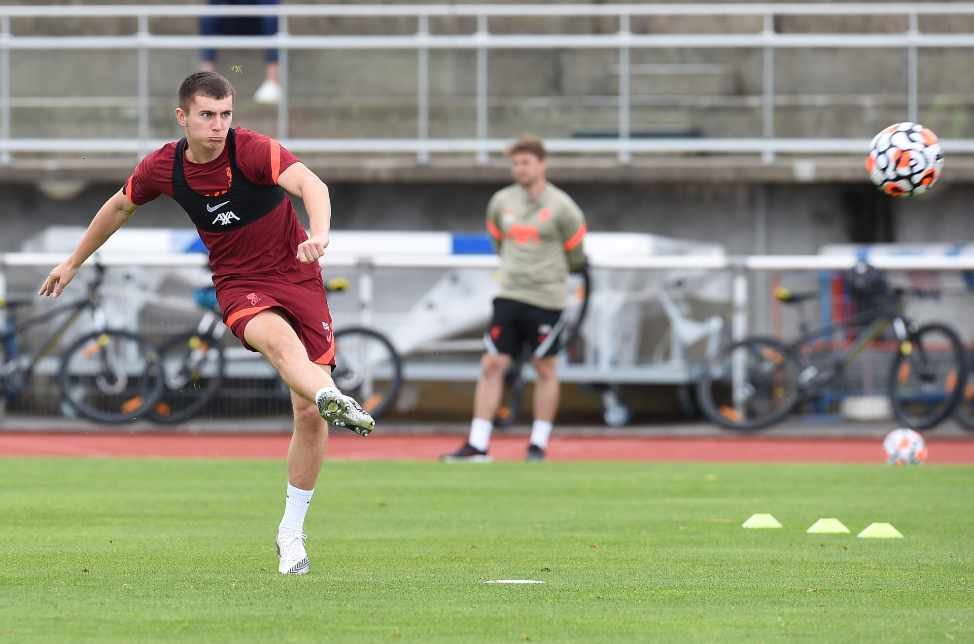 22-year-old player now training with new club after release from Liverpool