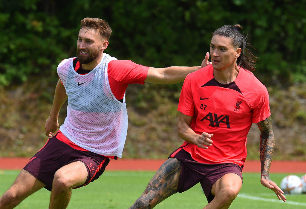 Virgil Van Dijk impressed with Liverpool defender in training yesterday