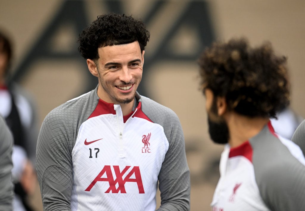 Curtis Jones blown away by two 'world-class' Liverpool players in training