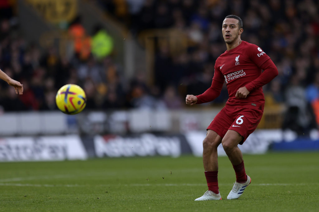 Insiders at Liverpool are hopeful Thiago will return sooner than expected