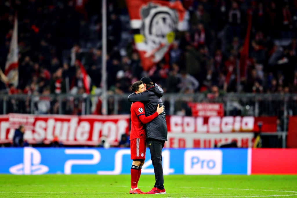 Robert Lewandowski absolutely raves about Liverpool boss Jurgen Klopp
