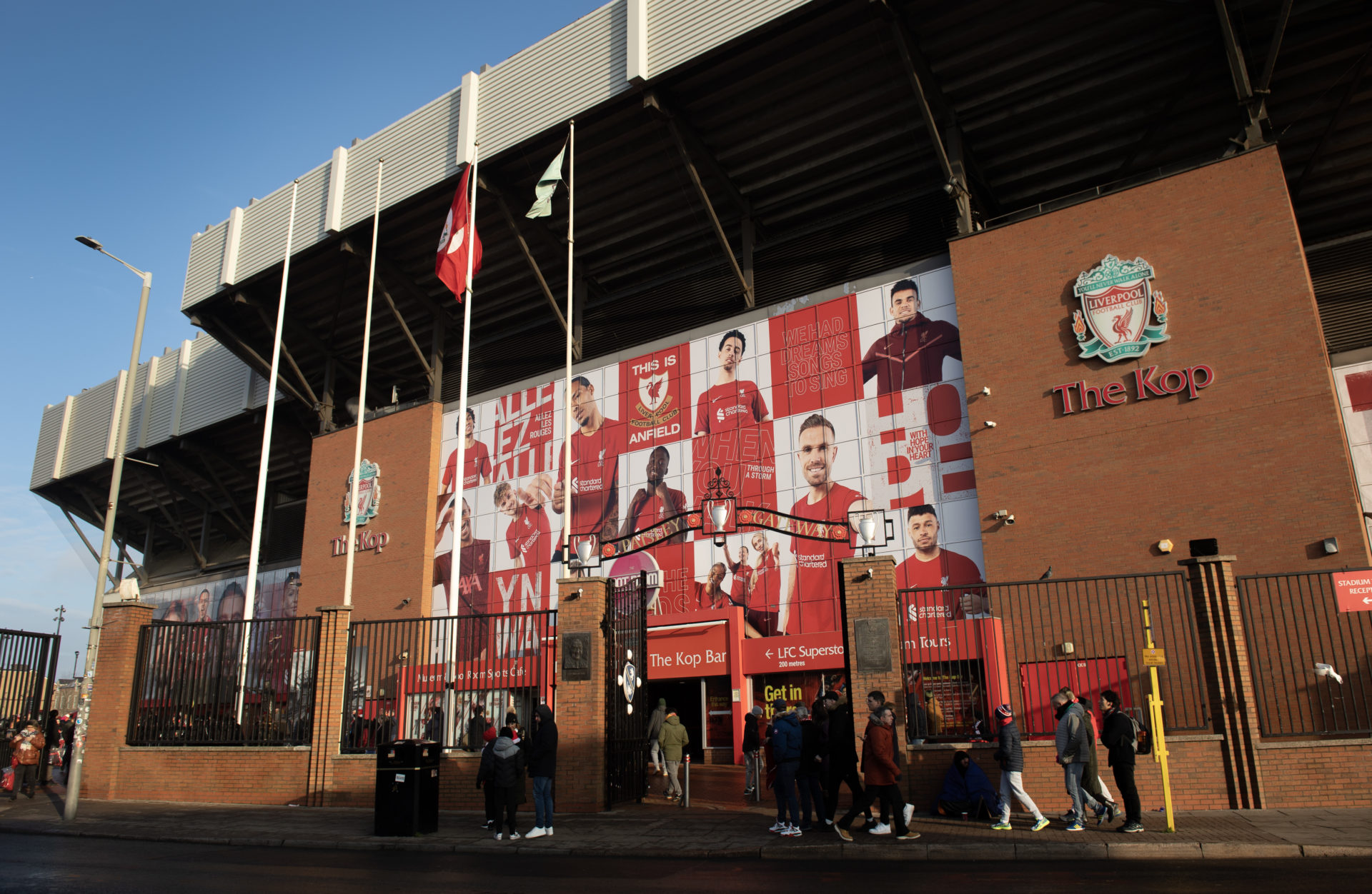 Liverpool Stadium Information - Rousing The Kop
