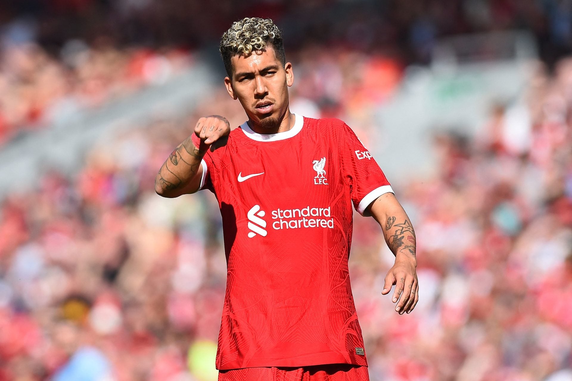 Roberto Firmino delivers on Anfield farewell, but 26-year-old gets a 4 ...