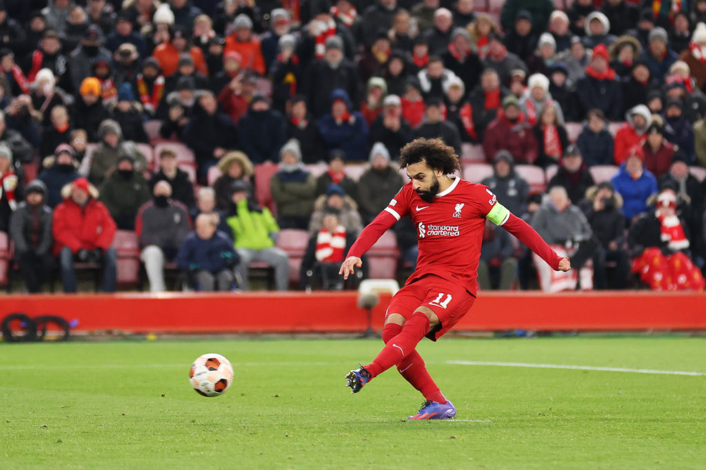 Michael Owen says Mo Salah did something which was a bit ‘strange’ tonight