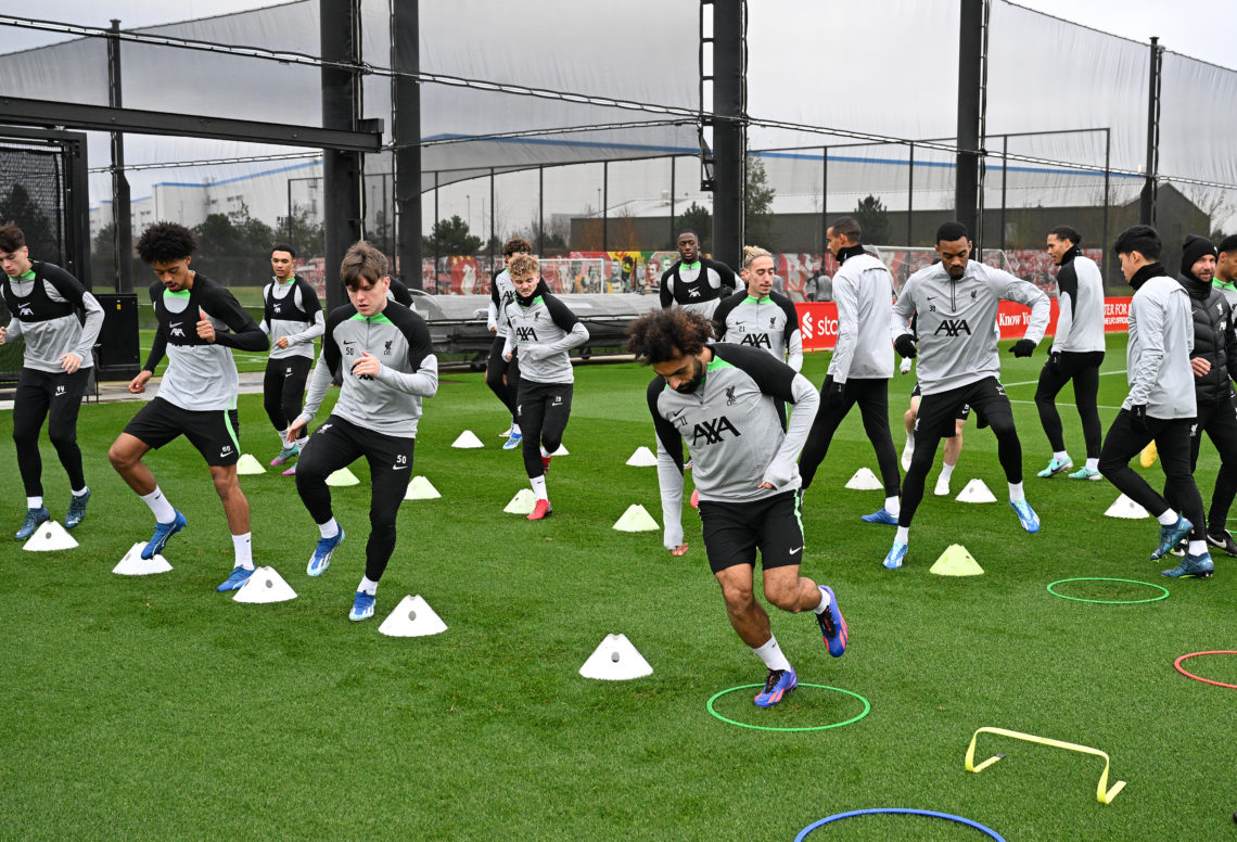 'World class' player is back at Liverpool and running in training
