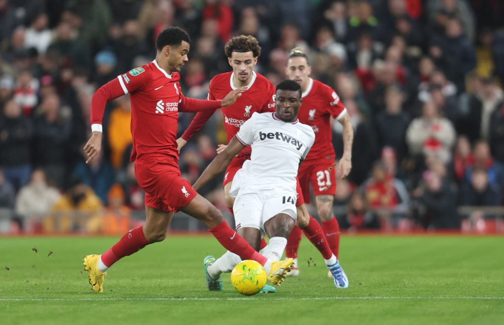 West Ham's Mohammed Kudus names the Liverpool player he 'couldn't get ...