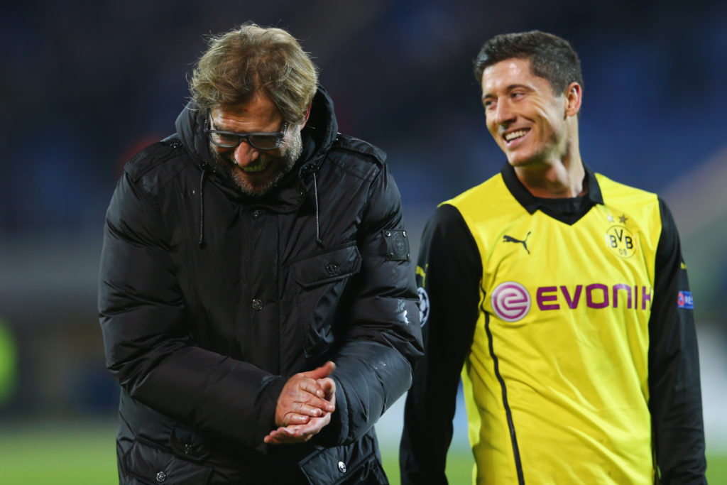 Robert Lewandowski reveals the moment former Liverpool manager Jurgen ...