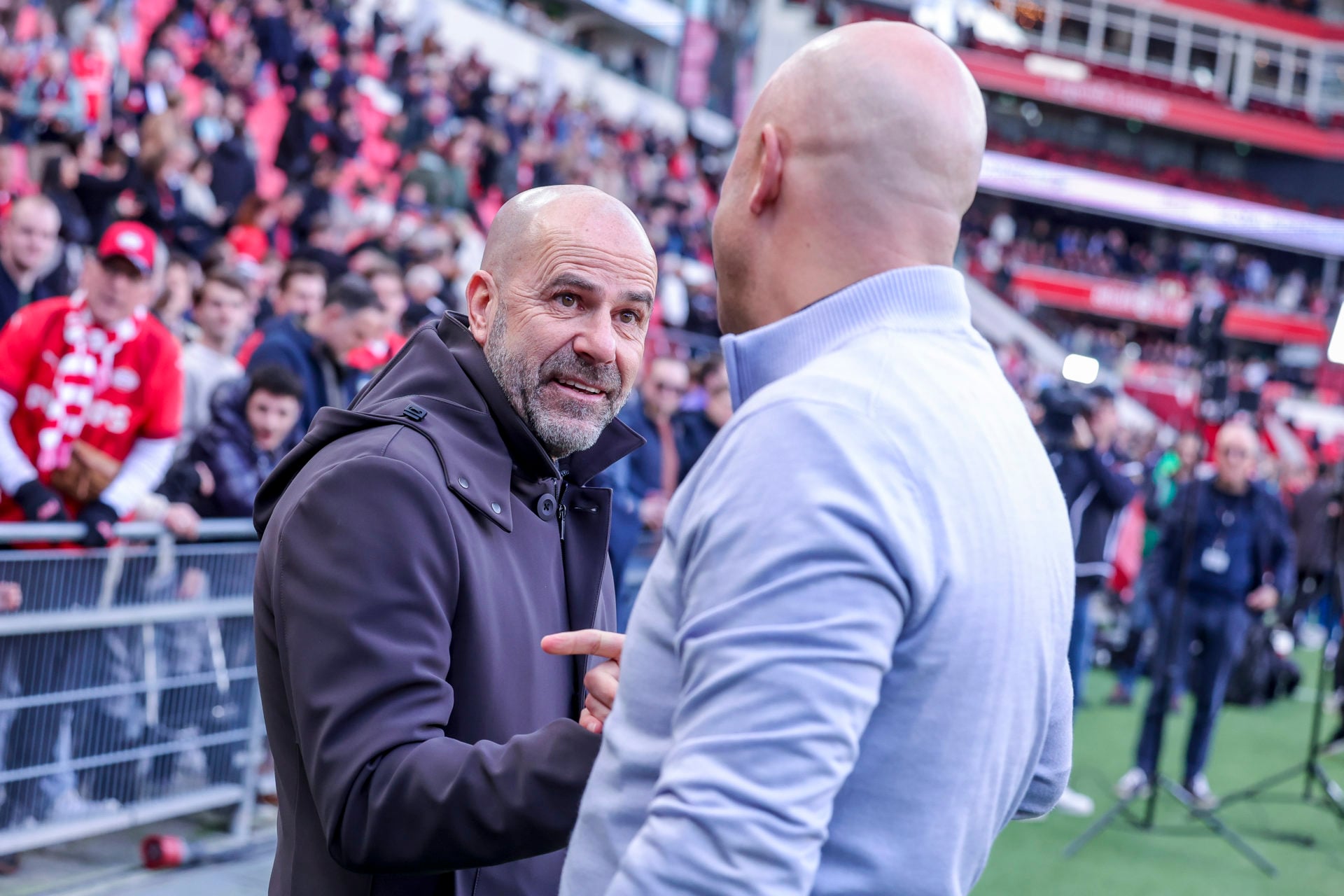 PSV manager Peter Bosz says Arne Slot has done something 'remarkable ...