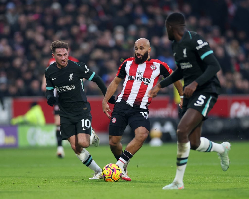 Liverpool fans deliver verdict on Bryan Mbeumo's performance against ...