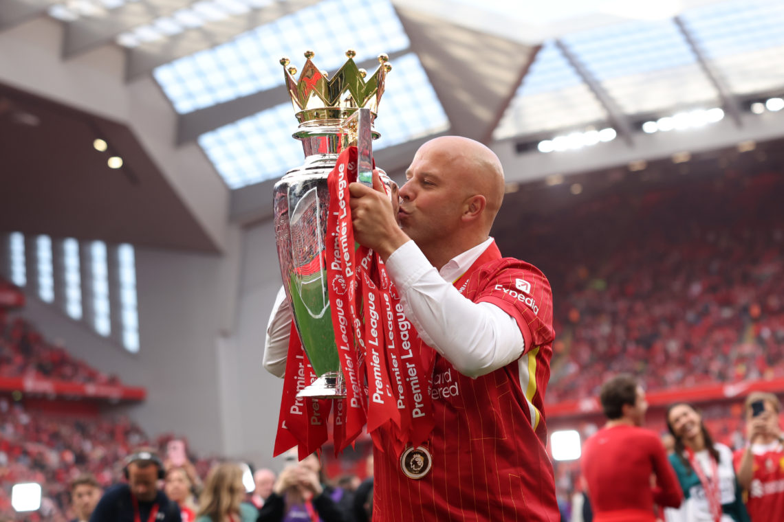All the best photos as Liverpool lift the Premier League trophy for the ...