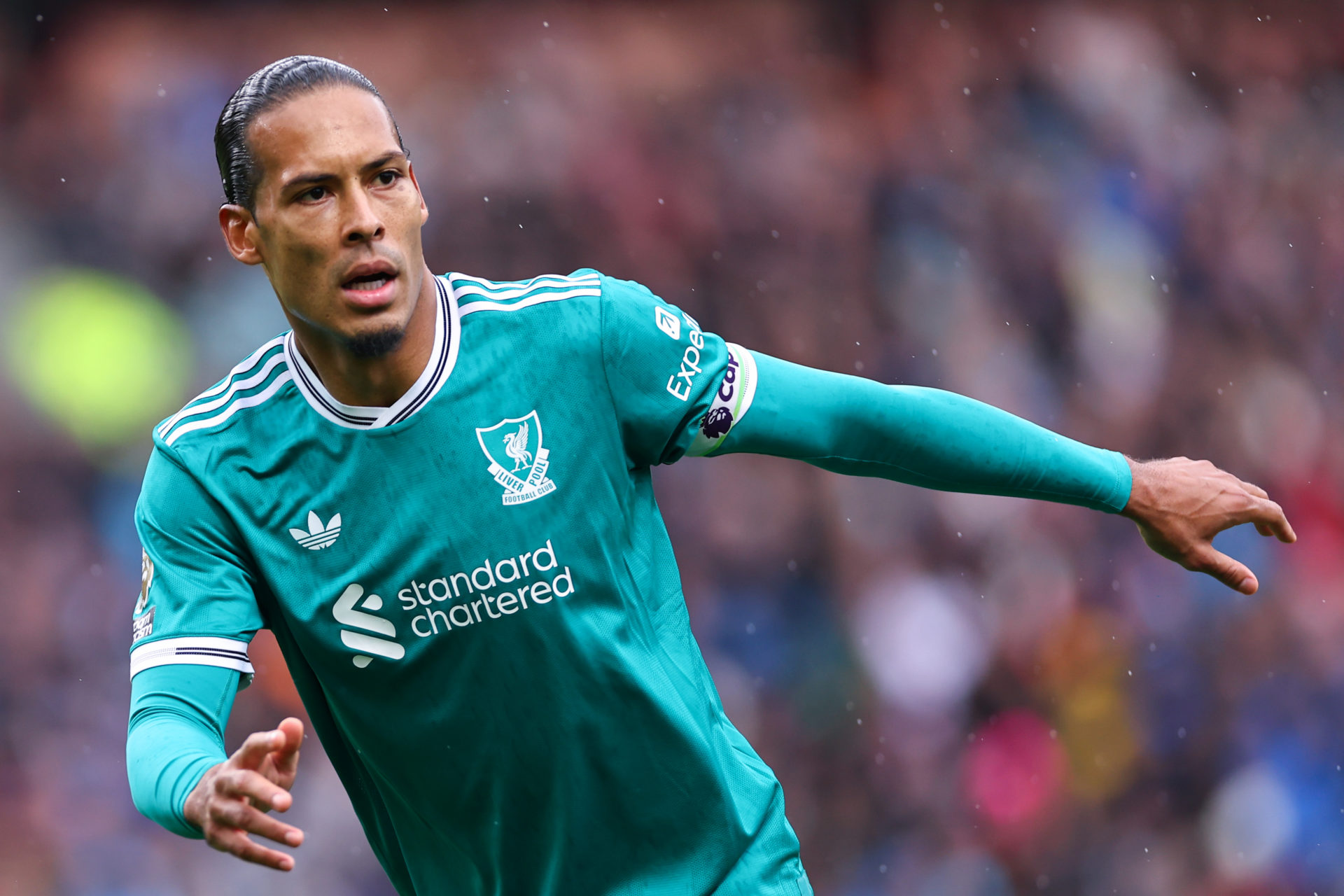 Virgil van Dijk refuses to respond after what he's just been asked ...